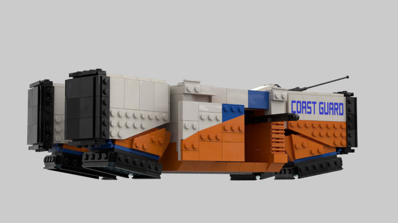 LEGO MOC Coast Guard Rescue Vehicle by Futurism_Lego | Rebrickable ...