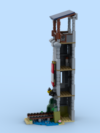 LEGO MOC Falconer's Tower by RGBZach | Rebrickable - Build with LEGO