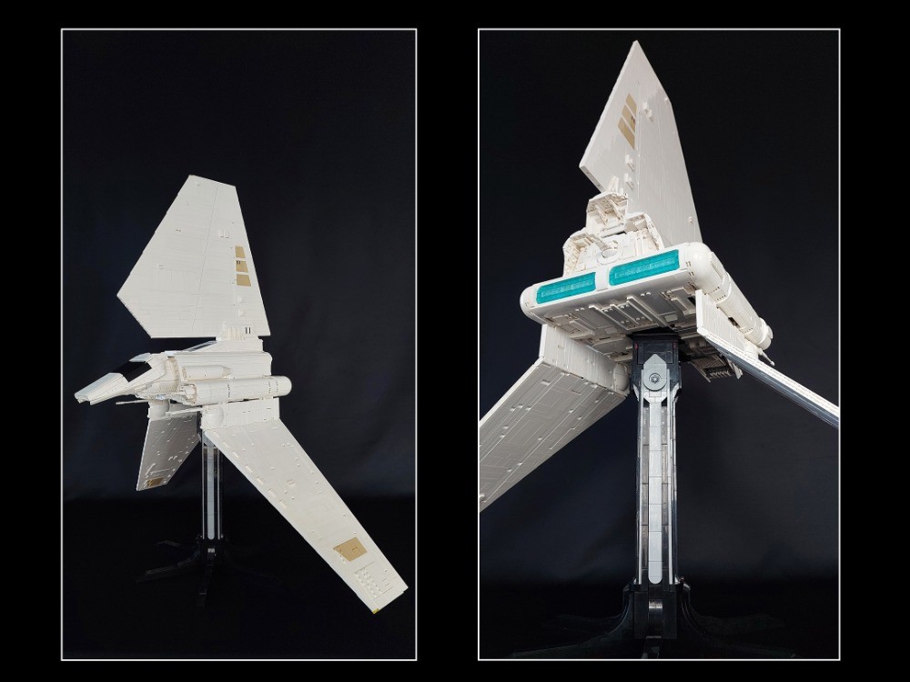 LEGO MOC-239910 Imperial Lambda Class Shuttle by evilkirk | Rebrickable ...
