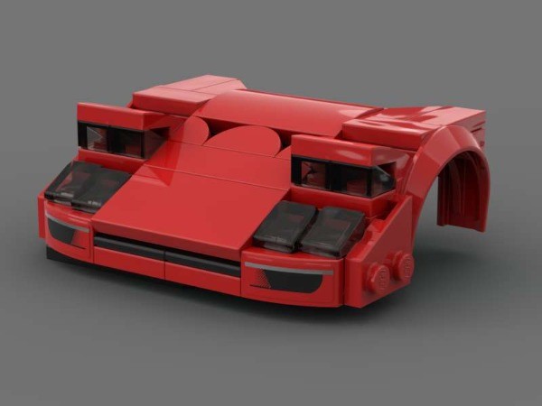 LEGO MOC-192361 Front End Mod for 76934 Ferrari F40 by avastyecookie ...