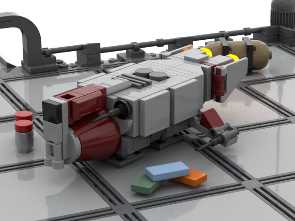LEGO MOC Micro YV-929 by Vega295 | Rebrickable - Build with LEGO