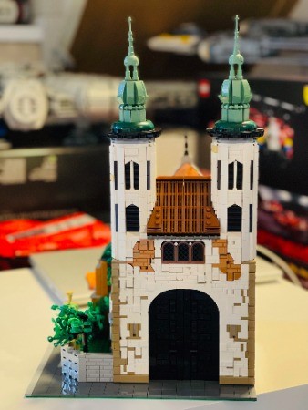 LEGO MOC Andrew's Church by BrickAtive | Rebrickable - Build with LEGO