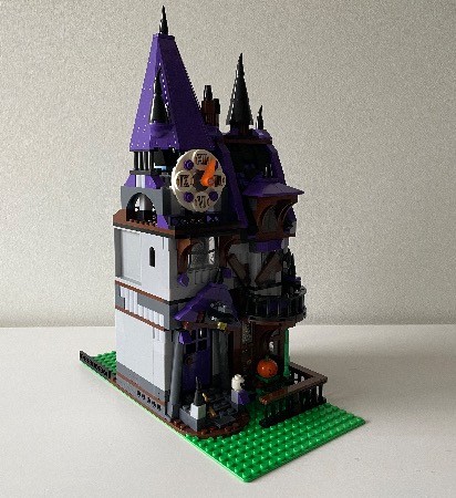 LEGO MOC Modular "Mystery Mansion" by Edwin1978lh | Rebrickable - Build ...