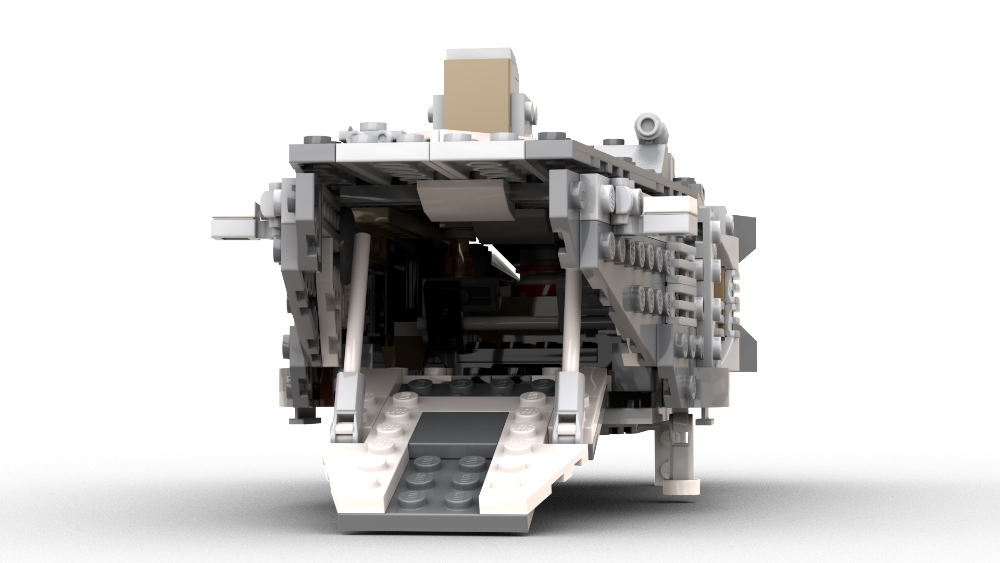 LEGO MOC First Order Troop Transport alternate of Black Ace Tie ...