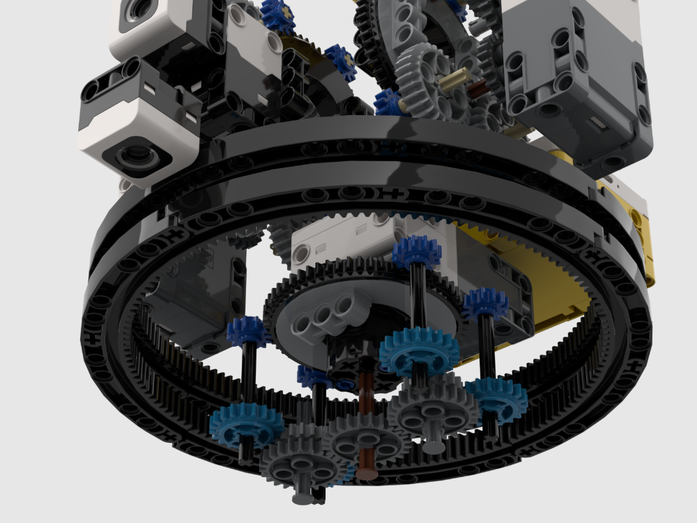 LEGO MOC-253928 6 Axis Robotic Arm mk5 by glaysche | Rebrickable ...
