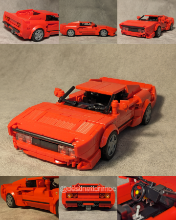 LEGO MOC 288 GTO by destinationmoc | Rebrickable - Build with LEGO