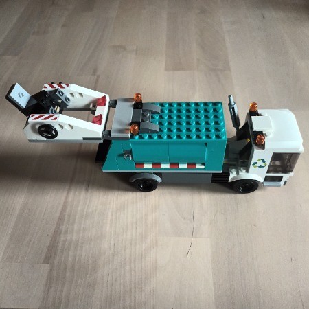 LEGO MOC Recycling Truck Hinged Compactor by BrickMasterTimo ...