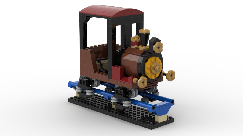 LEGO MOC Roller Coaster Maximus Crealy Adventure Park Lead car by ...