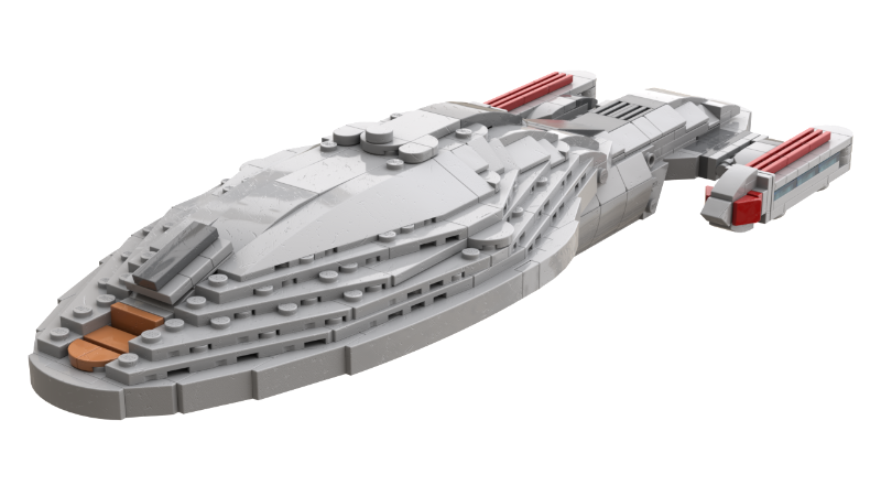 LEGO MOC-149698 USS Voyager by hyphencubed | Rebrickable - Build with LEGO