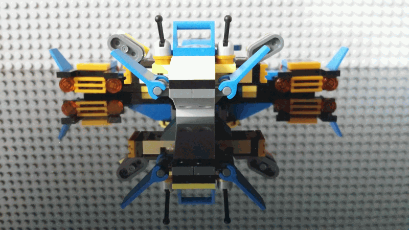 LEGO MOC-150891 Jet Drone JD-784.4 "Firefly" by A.Fool | Rebrickable ...