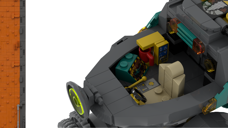 LEGO MOC Lego Rock Raiders Granite Grinder by NightHawk11991 ...