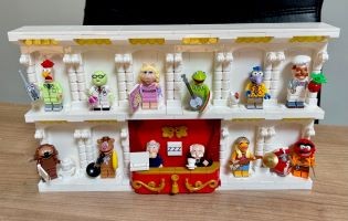 LEGO MOC Muppets Minifigure display stand by jeremy_is_cool ...