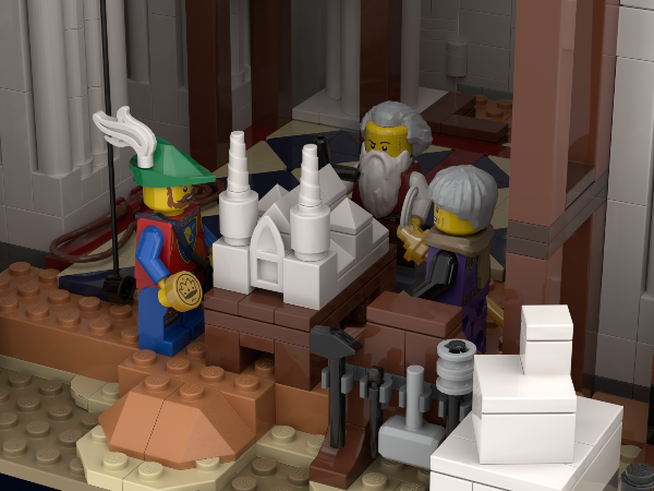 LEGO MOC-214984 Medieval Construction Site by arselus | Rebrickable ...