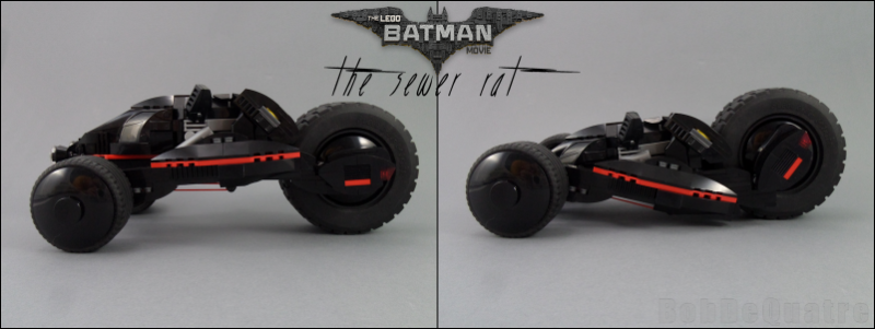 LEGO MOC Batman Sewer Rat by BobDeQuatre | Rebrickable - Build with LEGO