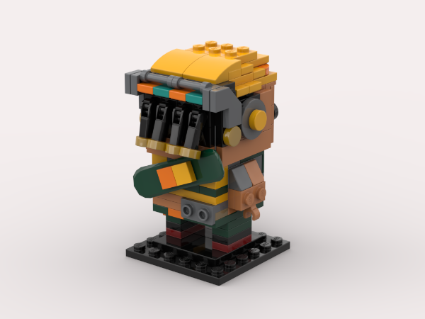 LEGO MOC VALORANT Raze Brickheadz by Penguins and plastic | Rebrickable ...