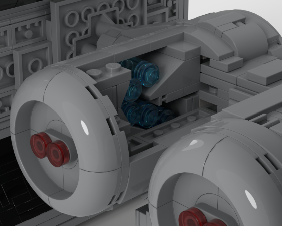 LEGO MOC Tie Bomber by Badger_ | Rebrickable - Build with LEGO