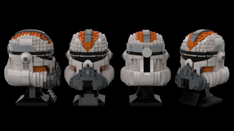 LEGO MOC Helmet Barc trooper 212 th by Alex_BricKartuss | Rebrickable ...