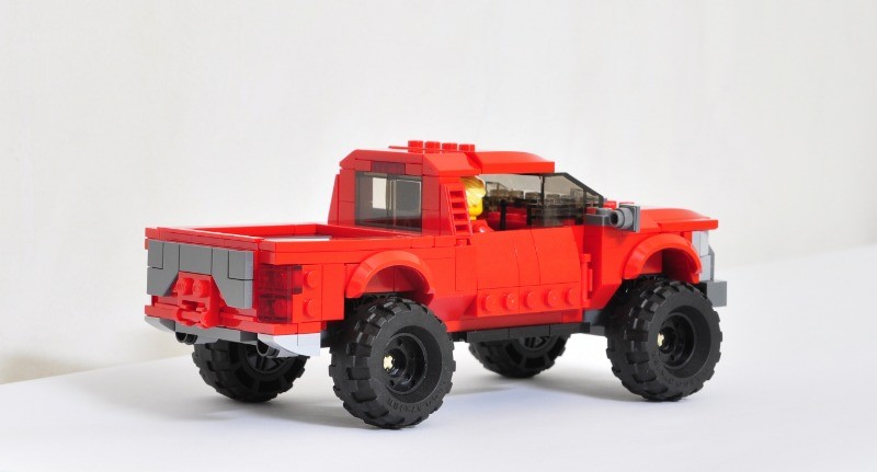 LEGO MOC Ford F-150 Raptor by KMPMOCS | Rebrickable - Build with LEGO