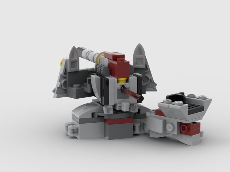 LEGO MOC-226621 Armored Artillery Cannon by TheOddGuy | Rebrickable ...