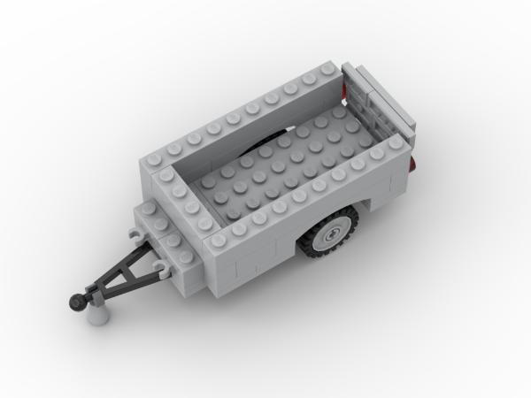 LEGO MOC-157460 6-wide trailer by BrickupStudios | Rebrickable - Build ...