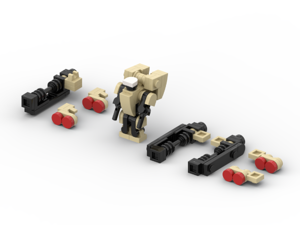 LEGO MOC WH40K | XV88 Broadside Battlesuit by kg_builds | Rebrickable ...