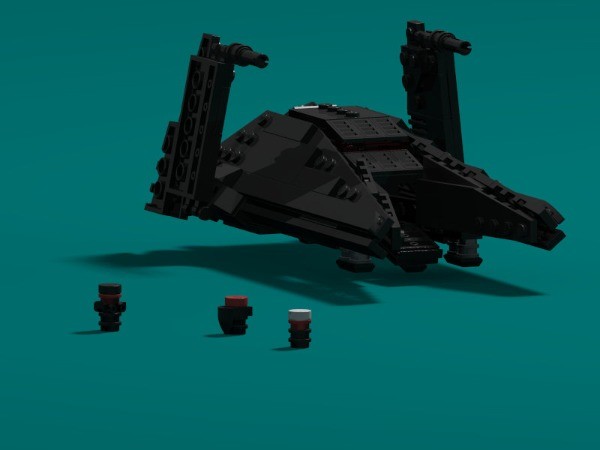 LEGO MOC Phi-Class Shuttle Scythe by Orgalorgbricks | Rebrickable ...