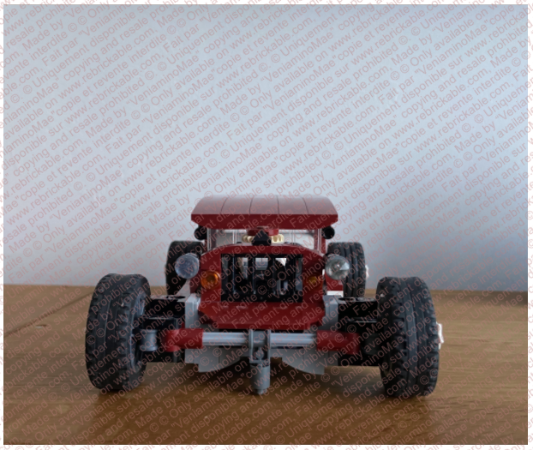 LEGO MOC-176646 Rat Rod "The shooting Star" by Mae Bricks | Rebrickable ...