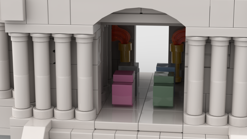 LEGO MOC Aries Temple - Saint Seiya by Dome Bricks | Rebrickable ...