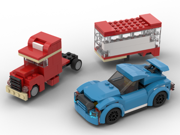 LEGO MOC 60285 - Blue Lightning by hoppepe | Rebrickable - Build with LEGO