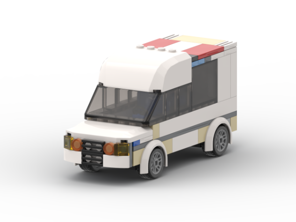 LEGO MOC Van by P4tp4t | Rebrickable - Build with LEGO