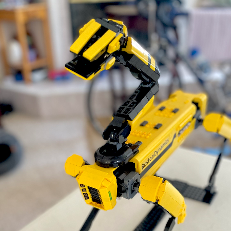 LEGO MOC Robotic Arm for Spot by OrchardBuilds | Rebrickable - Build ...