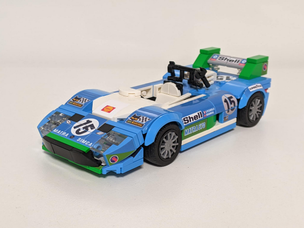 LEGO MOC LE MANS '70s STARS - Matra / Matra / Porsche by GCh ...