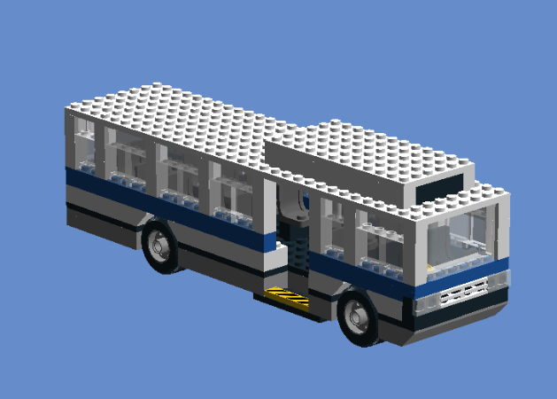 LEGO MOC-208850 doorless bus by aerotown | Rebrickable - Build with LEGO