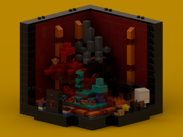 LEGO MOC Furnace Nether Microworld by Anfernyrocks | Rebrickable ...