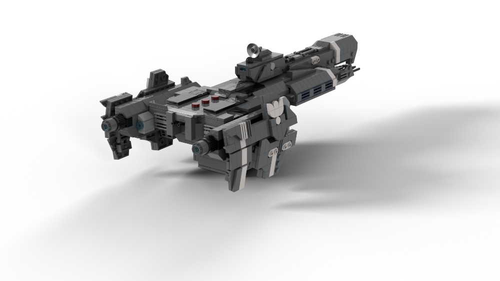 LEGO MOC Charon-class light Frigate - UNSC Aegis Fate by GurrDieEule ...