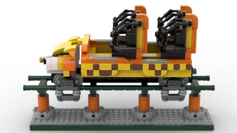 LEGO MOC-165231 ROLLERCOASTER - CHEETAH HUNT - Busch Gardens Tampa Bay ...
