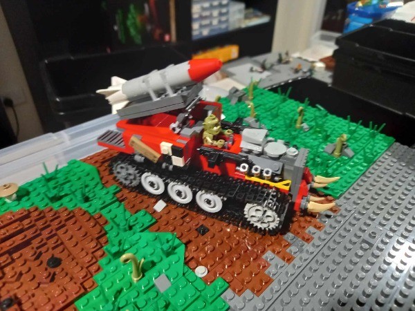 LEGO MOC Ork Big Trakk Weapons Pack by mikey2110 | Rebrickable - Build ...