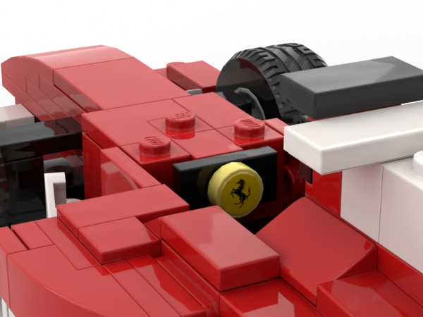 LEGO MOC Lego Ferrari F2004 MOC by M4RrK_ | Rebrickable - Build with LEGO