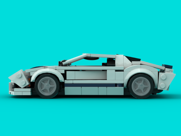 LEGO MOC Ford GT '05 by Thecarmoccer | Rebrickable - Build with LEGO