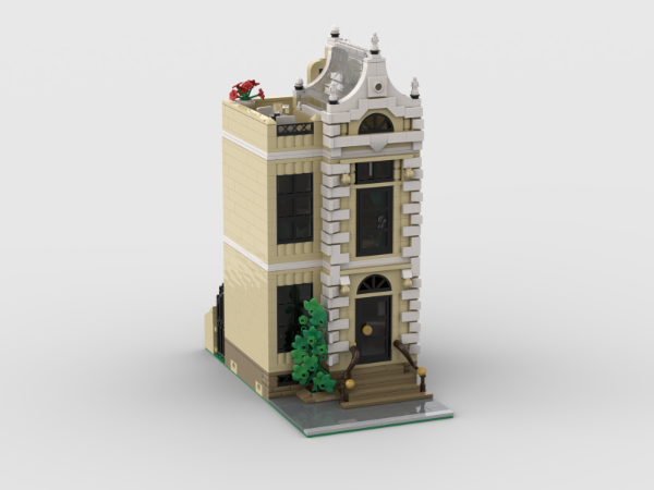 LEGO MOC-170049 Modular Building with interior by felix.rebricks ...