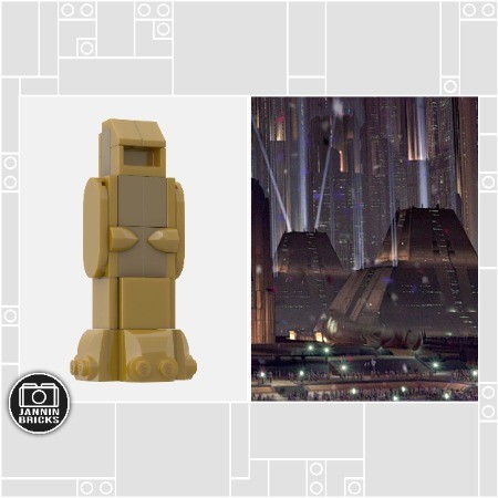 LEGO MOC-170455 Emperor Statue by Jannin Bricks | Rebrickable - Build ...