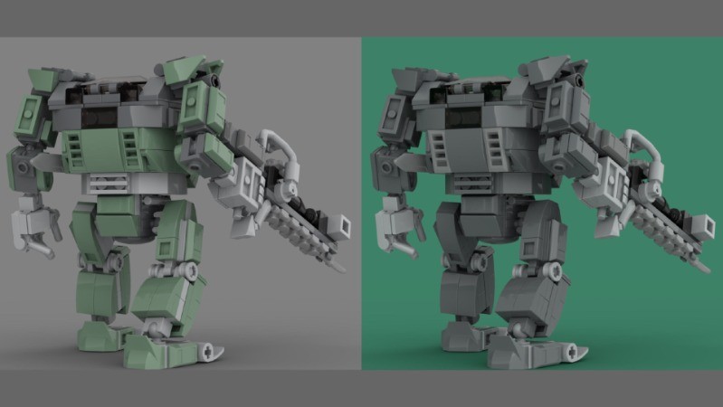 LEGO MOC-138787 Avatar AMP suit v2 by bobbacatmocs | Rebrickable ...