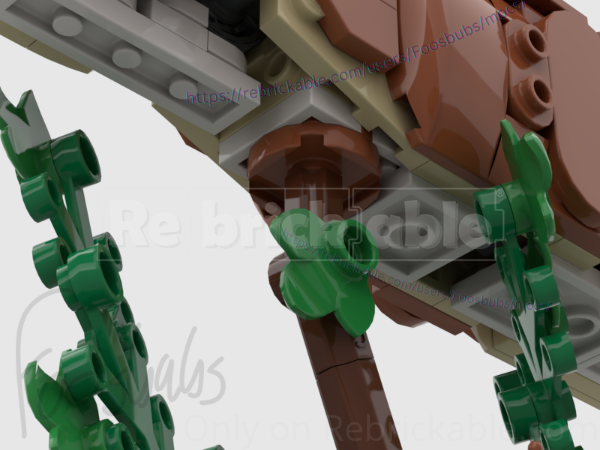 LEGO MOC 31150 Basilosaurus cetoides by Foosbubs | Rebrickable - Build ...