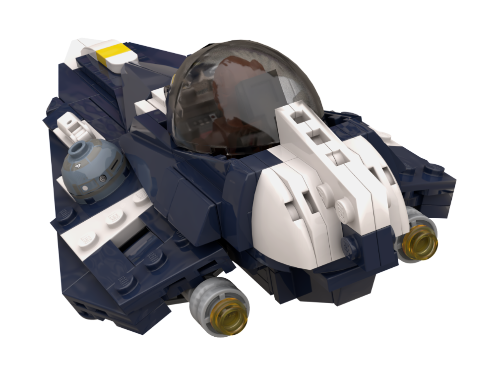 LEGO MOC Plo Koon's Delta-7 Starfighter (RotS) by Ostronamus ...