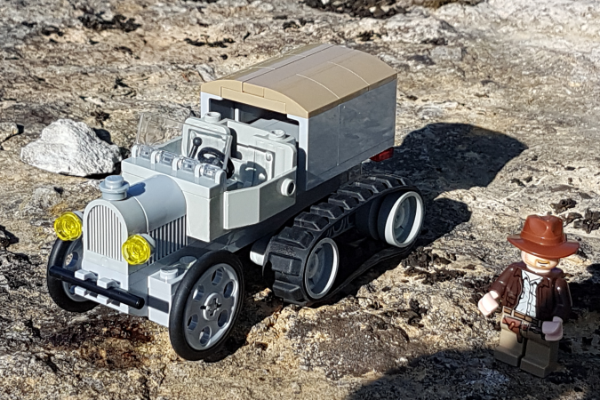 LEGO MOC Citroën-Kégresse K1 Halftrack by jerome1234 | Rebrickable ...