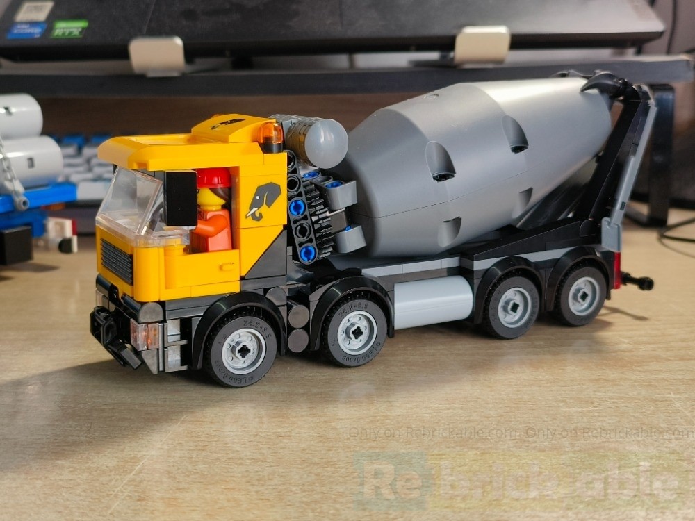 LEGO MOC-245783 cement mixer by phigeon | Rebrickable - Build with LEGO