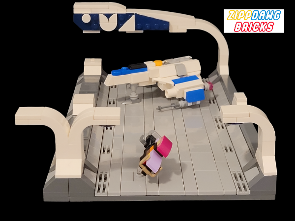 LEGO MOC Ahsoka Episode 1 - Speeder Bike vs. E-Wing by jmwhitzippo ...