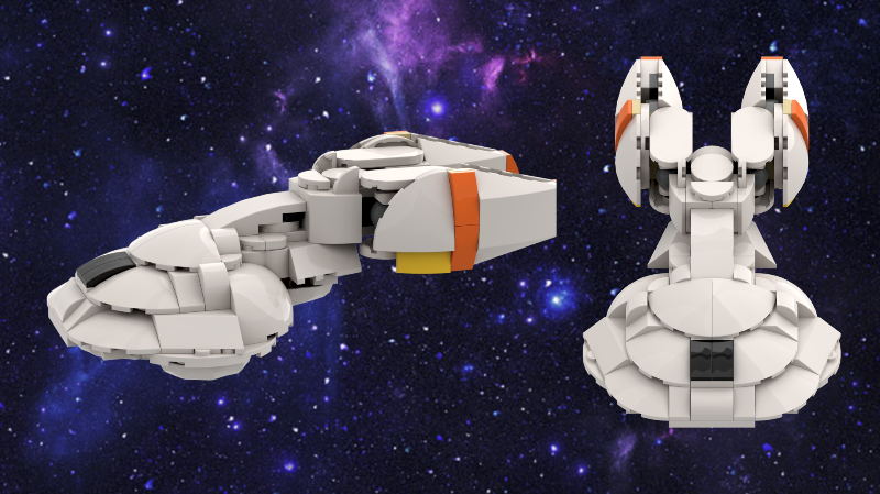 LEGO MOC-141785 31133 Federation Starship by DS3D | Rebrickable - Build ...