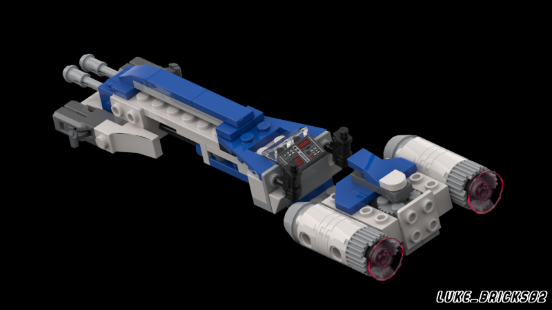 LEGO MOC Captain Rex Speeder Bike by Luke_Bricks82 | Rebrickable ...