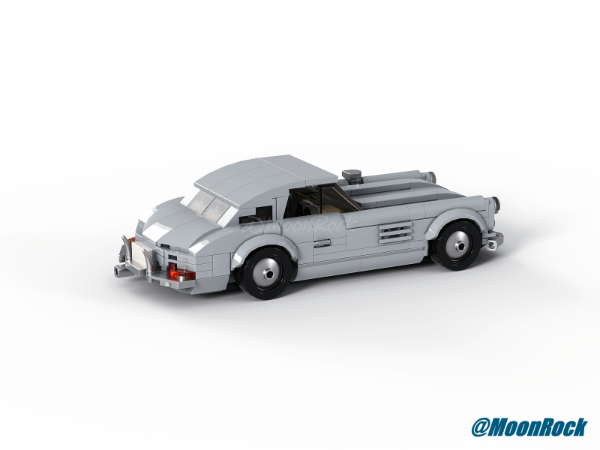 LEGO MOC-160853 Mercedes-Benz 300SL by MoonRockMoc | Rebrickable ...